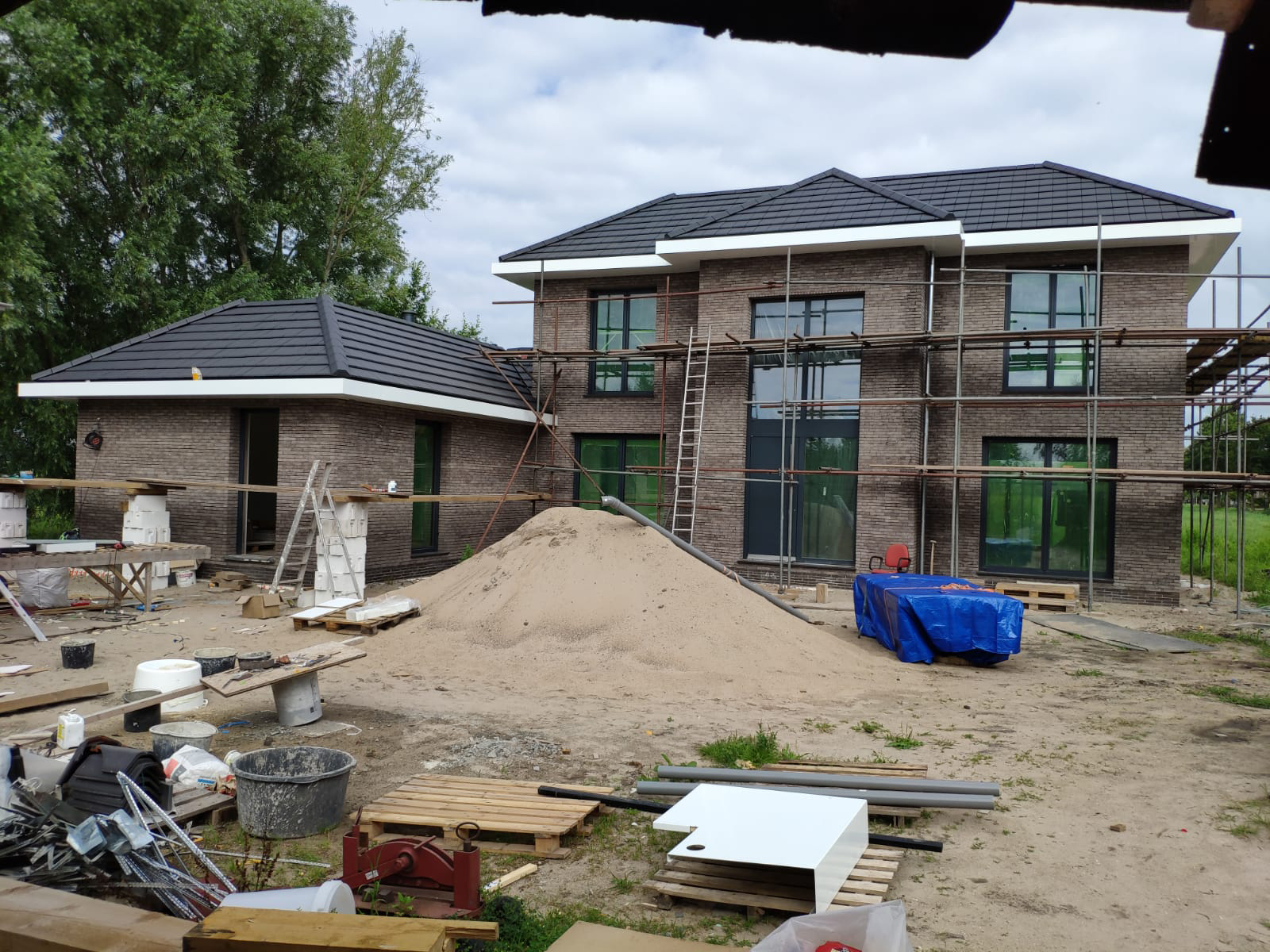 aluminium overstek / boeiboorden woning - Raintec